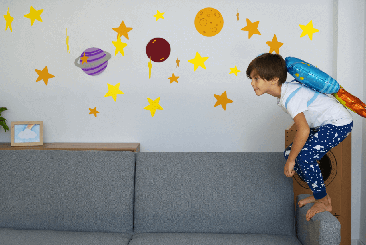 Starry Nights: Space-Themed Pajamas for Your Little Astronaut – Kids PJ